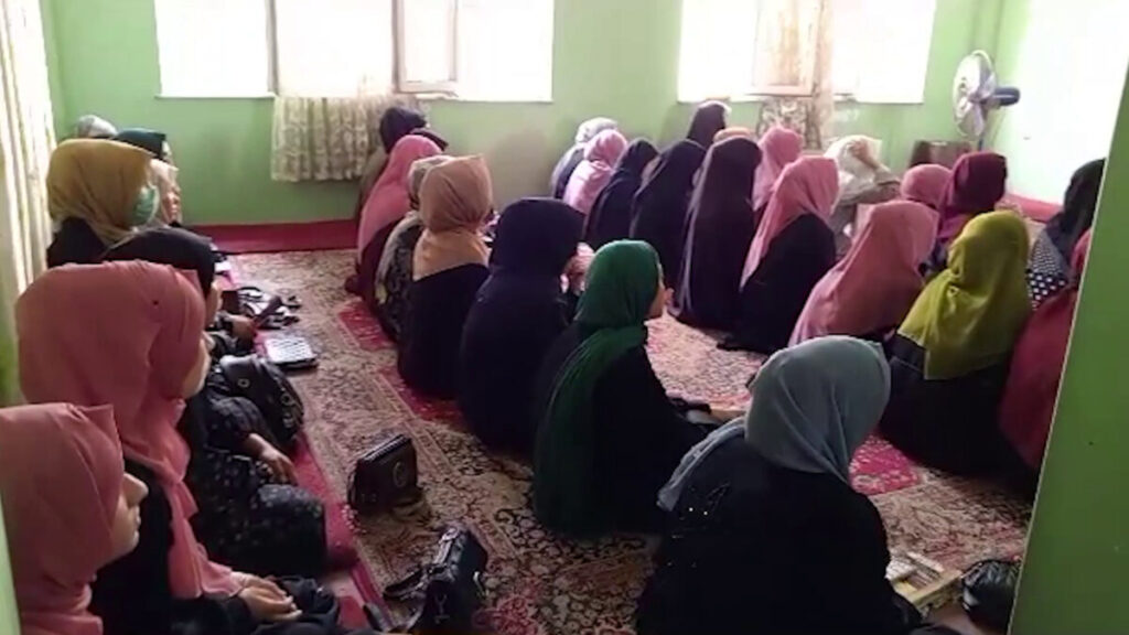 Religious school for women, girls opens in Kabul amidst schools ...