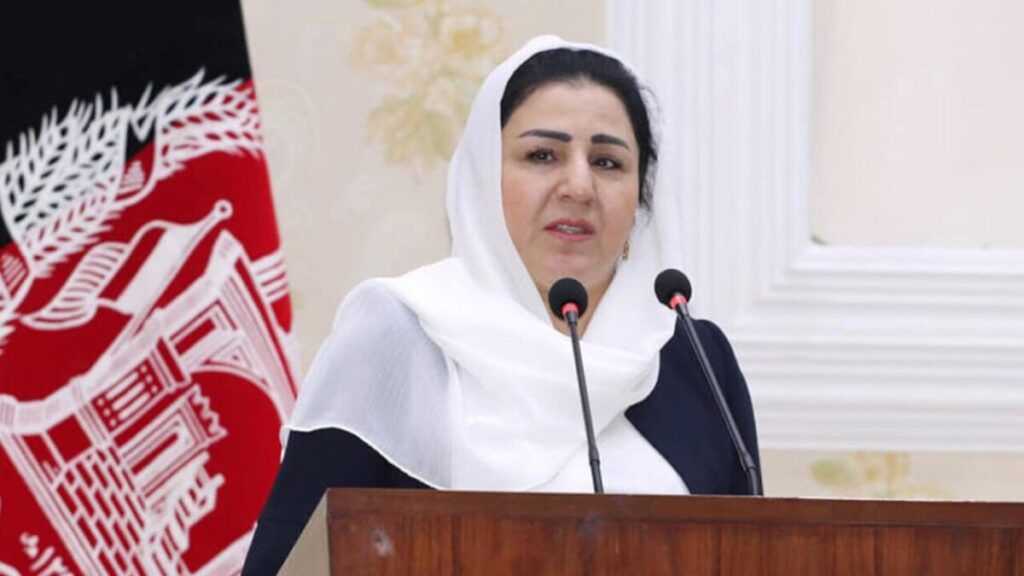 Afghan advocate Benafsha Yaqoobi receives International Women of ...