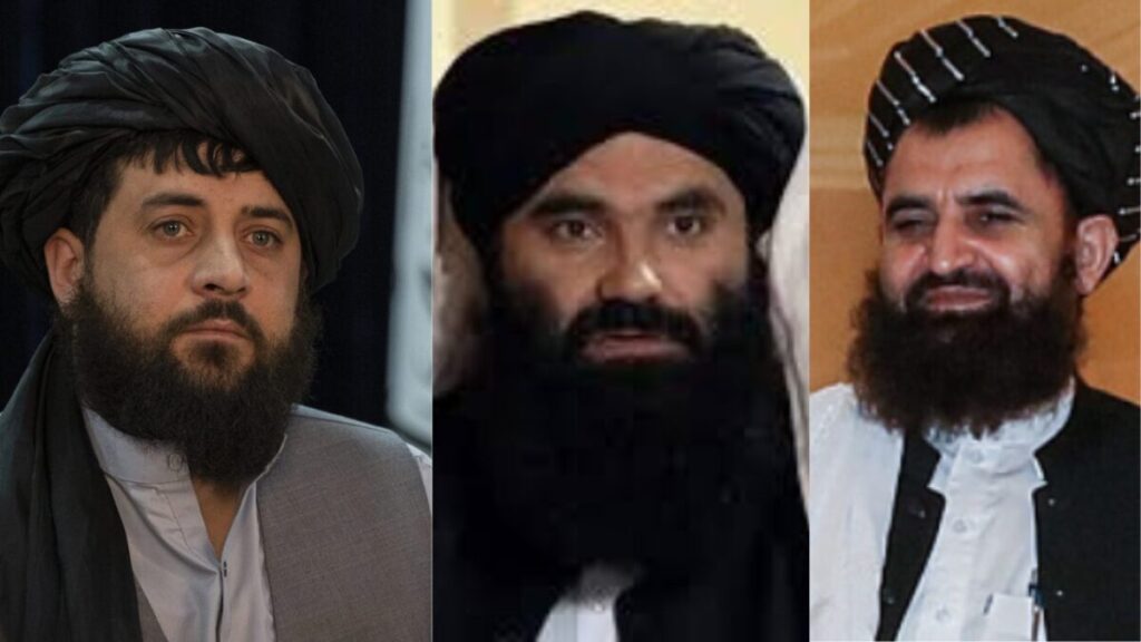 Amidst internal rifts Taliban leader meets Haqqani, Mujahid | Amu TV