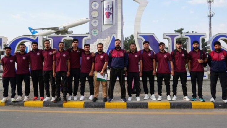 Afghanistan’s ‘A’ team heads to Oman for Emerging Teams Asia Cup | Amu TV