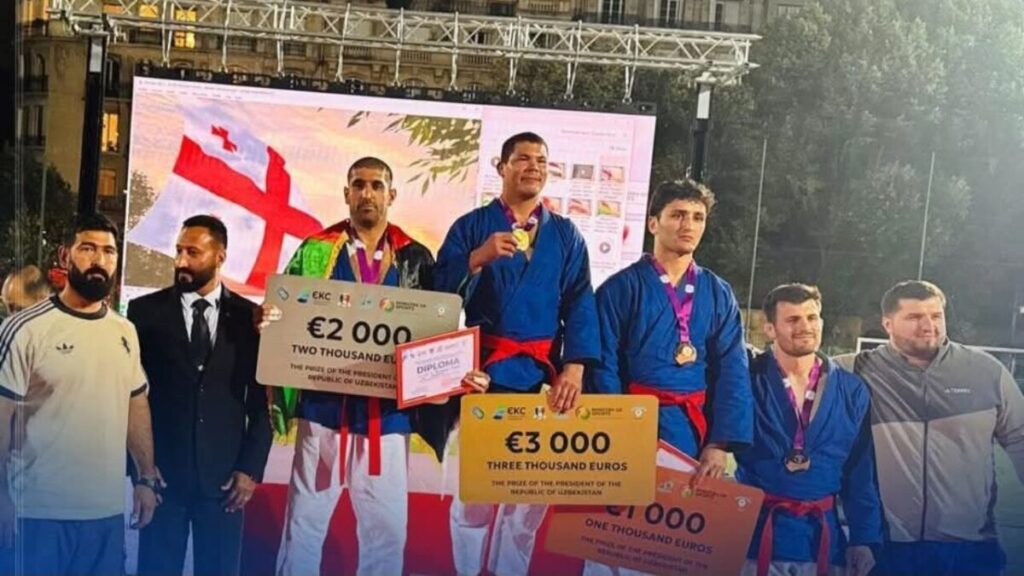 Afghanistan’s Ismail Kakar wins silver at International Kurash ...