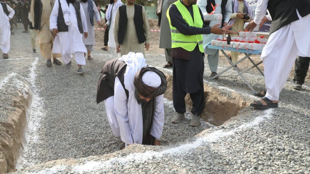 Taliban launch $92 million commercial market project in Kunduz | Amu TV