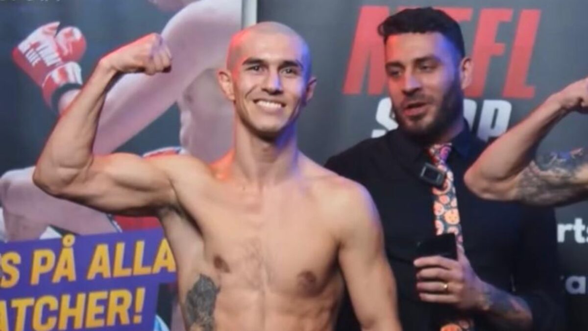 MMA fighter Rohullah Mosawi to face Spanish fighter in Sweden | Amu TV